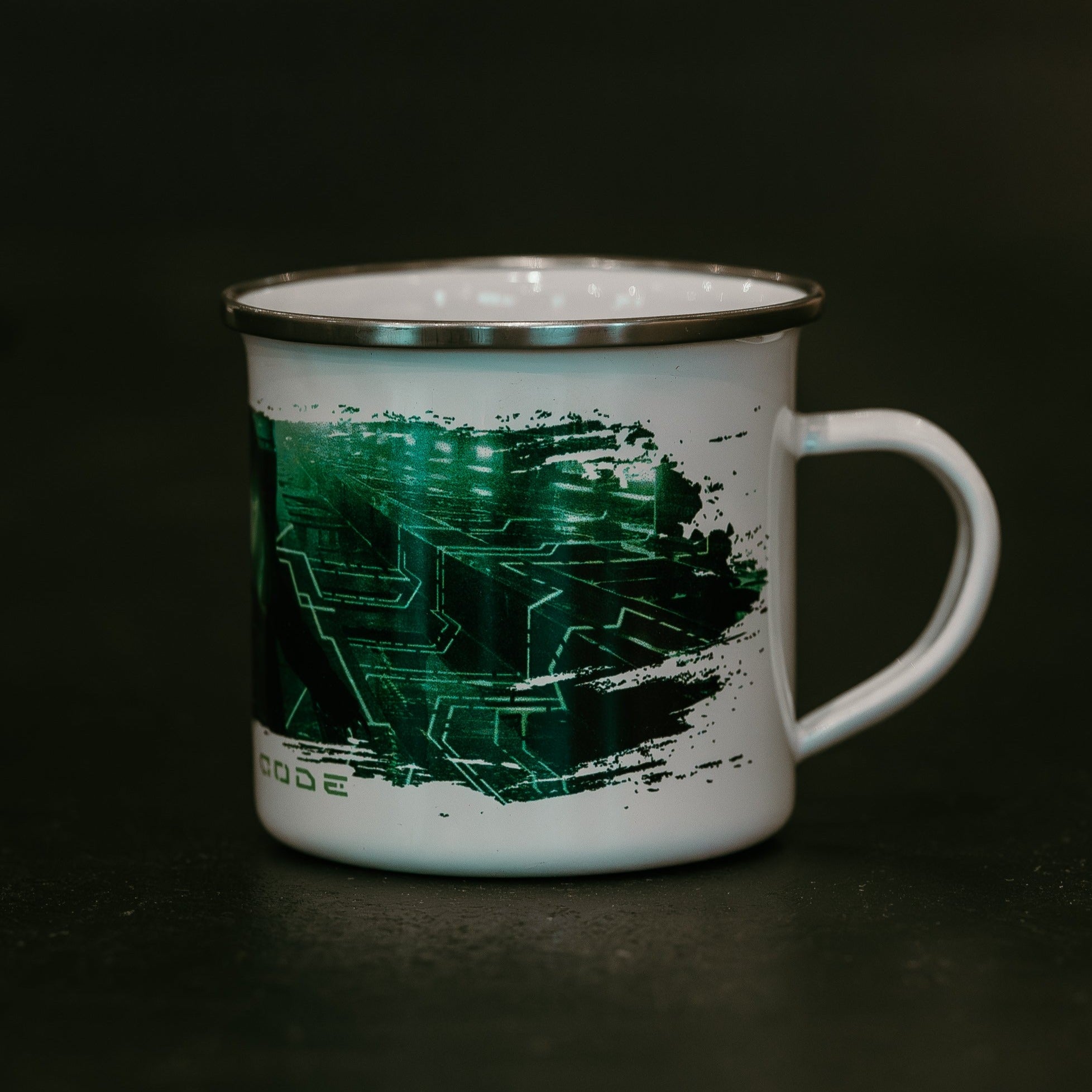 Enamel Mug - Ghost Code – Smash Into Pieces